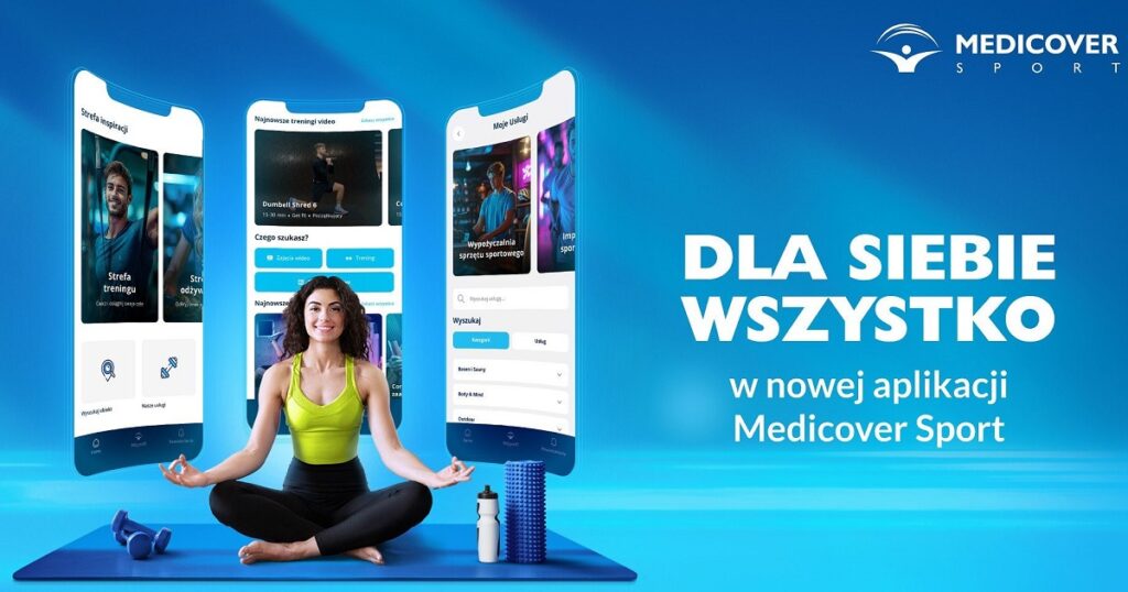 Medicover Sport wypuścił nową wersję swojej aplikacji - aboutmarketing.pl